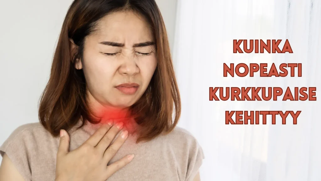 Kuinka nopeasti kurkkupaise kehittyy?